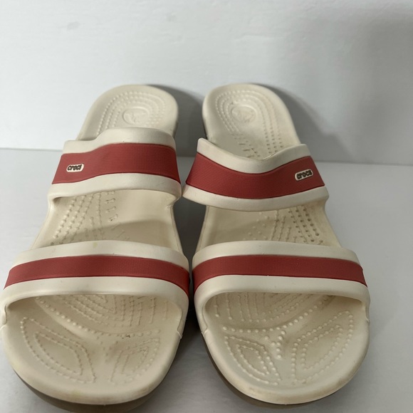 CROCS | Shoes | Crocs Shima Double Strap Platform Wedge Sandal Womens ...